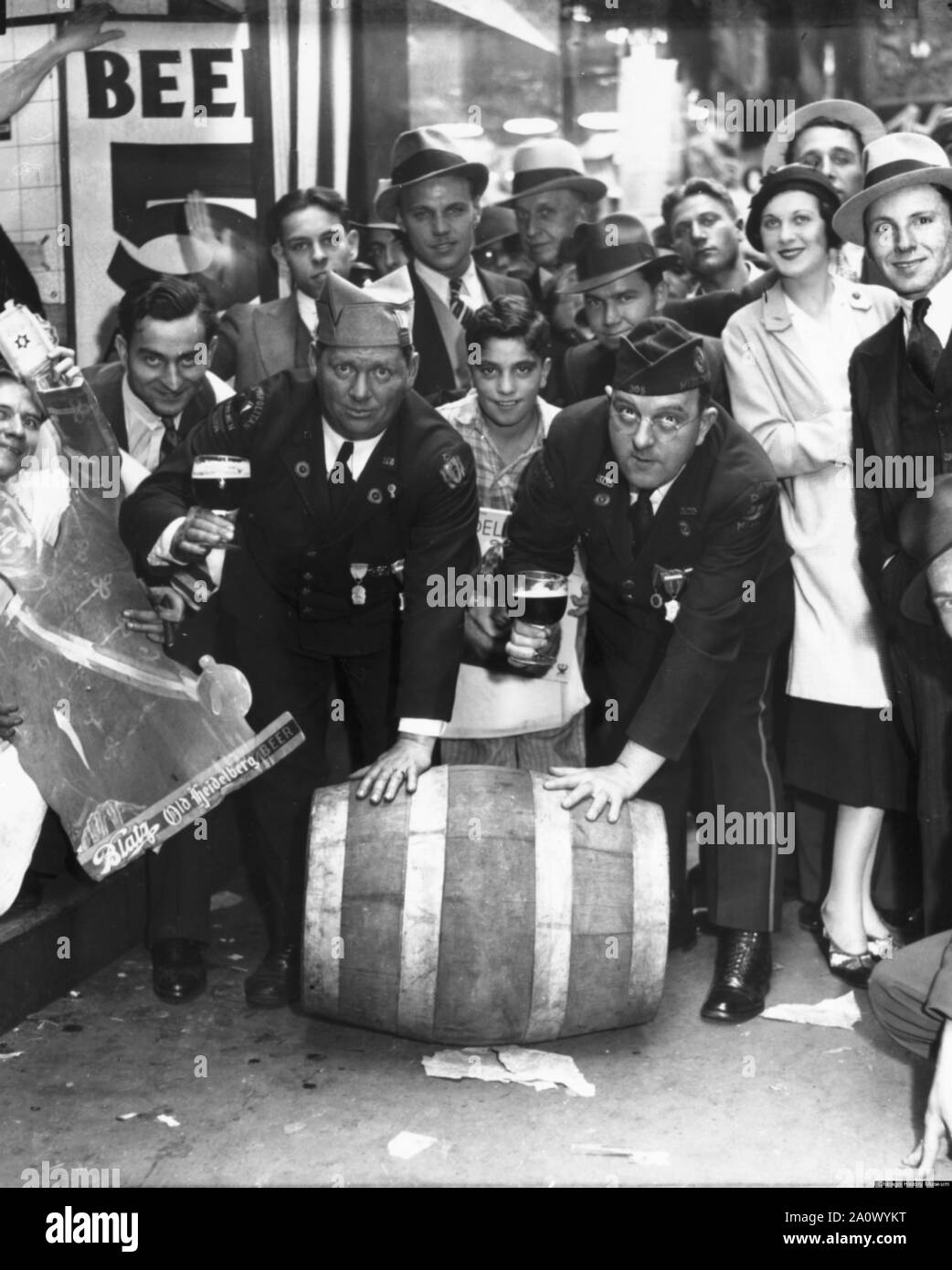 Prohibition times in America in the 30s Stock Photo - Alamy