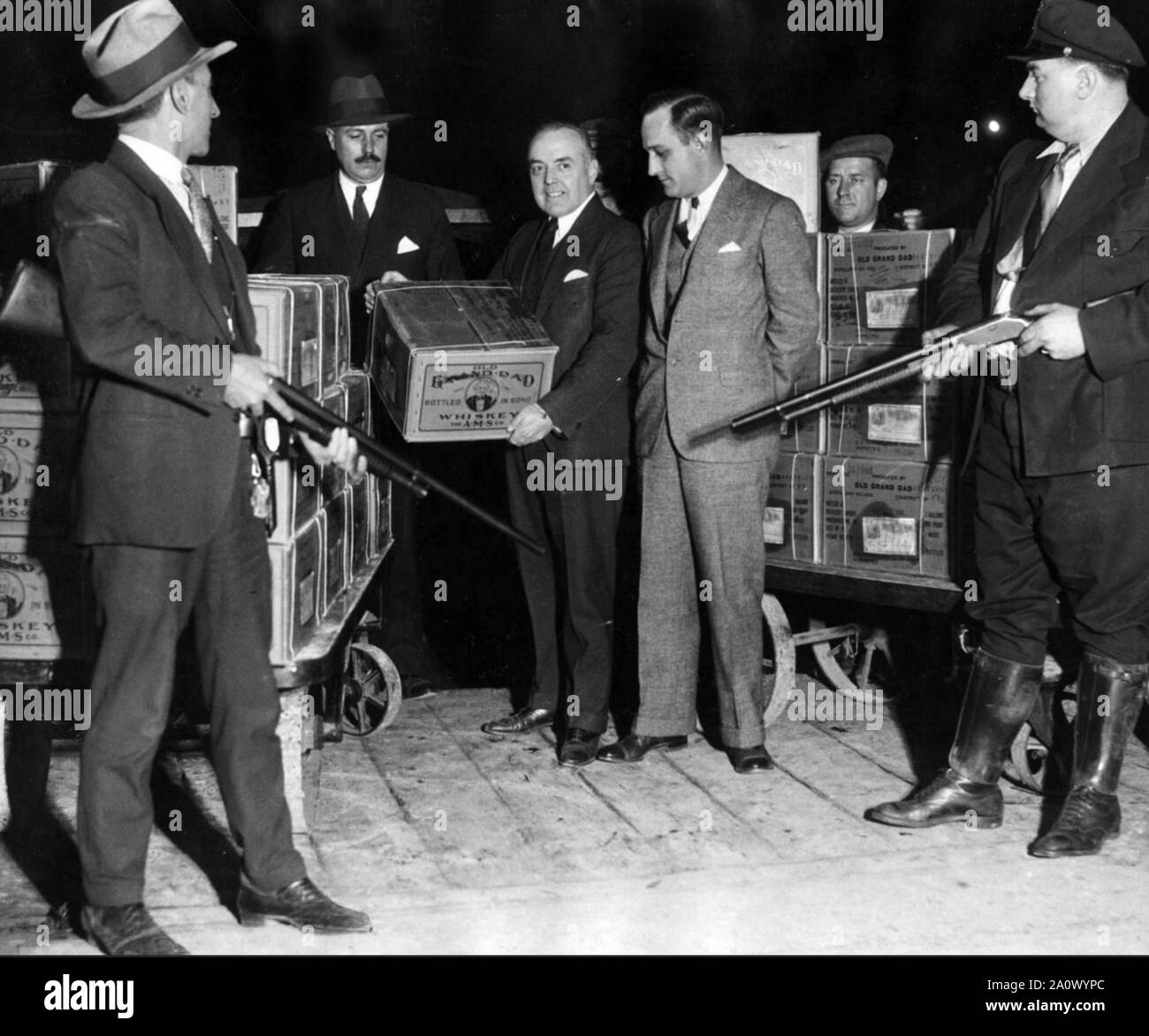 Prohibition 1920s bootlegging Black and White Stock Photos & Images - Alamy