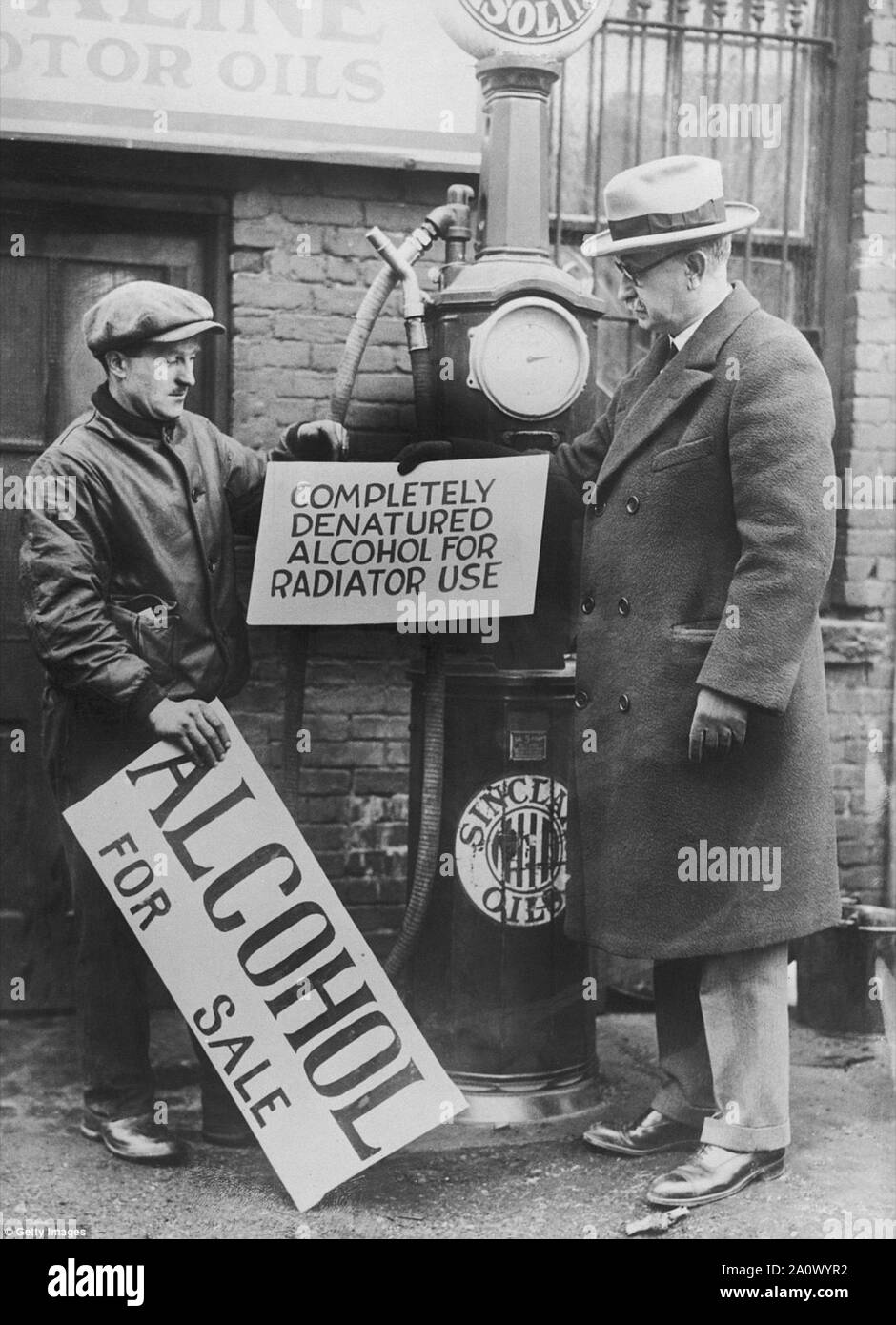 Prohibition times in America in the 30s Stock Photo - Alamy