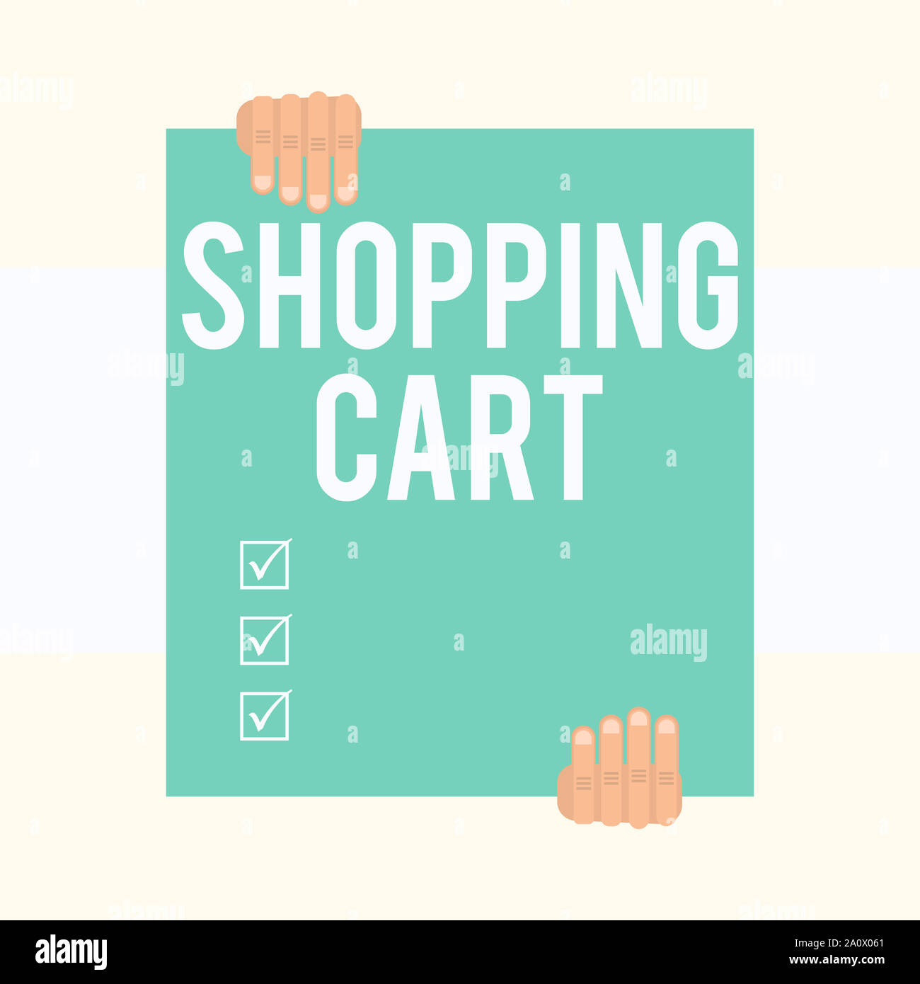 Writing note showing Shopping Cart. Business concept for Case Trolley ...