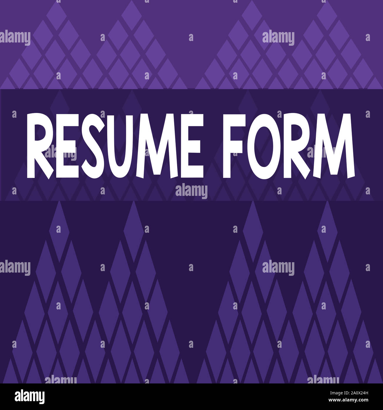 Writing note showing Resume Form. Business concept for describe the ...