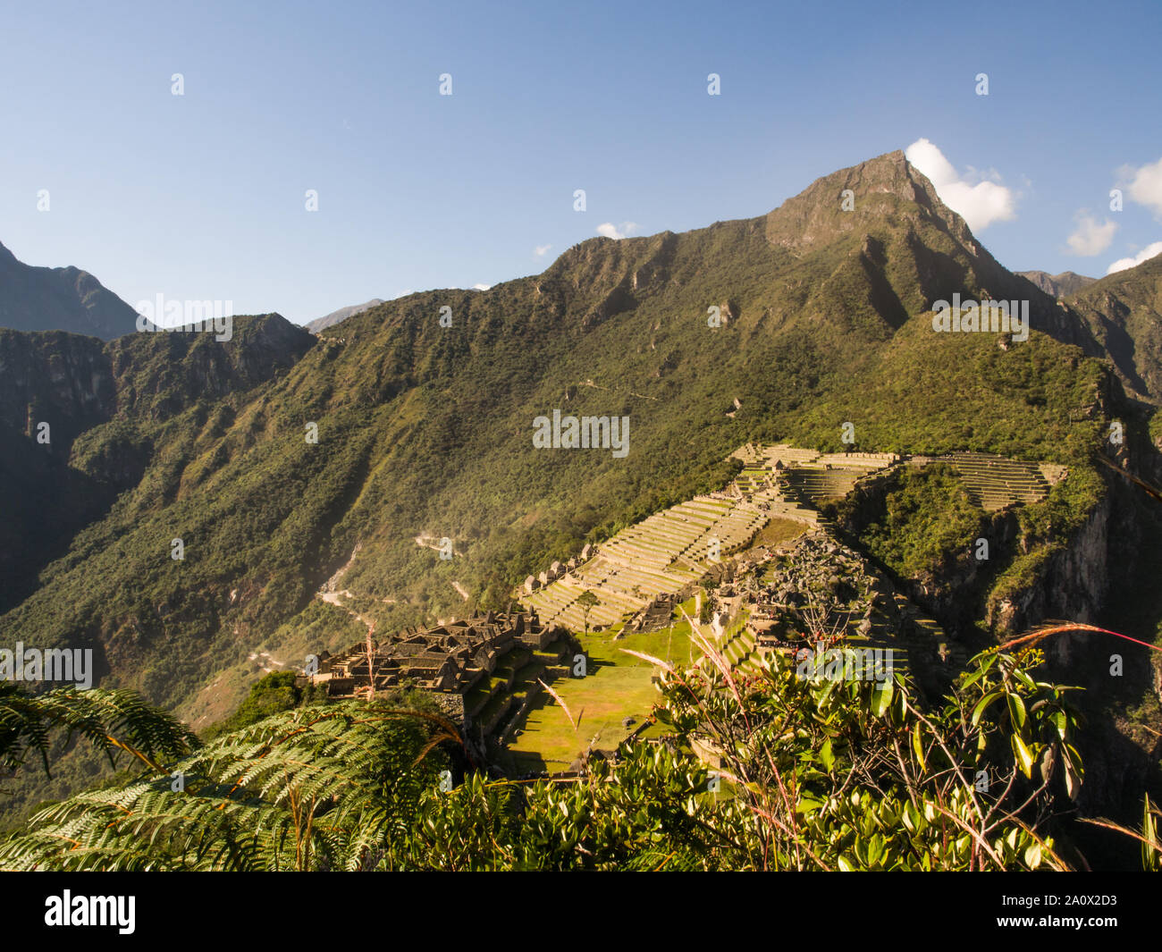 Machu Picchu, Peru - May 22, 2016: View of Machu Picchu from Huayna ...