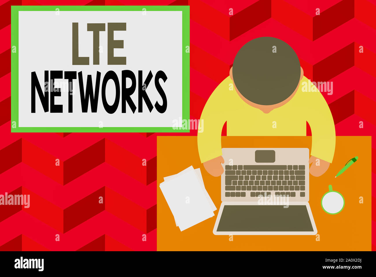 Word Writing Text Lte Networks Business Photo Showcasing Fastest Network Connection Available