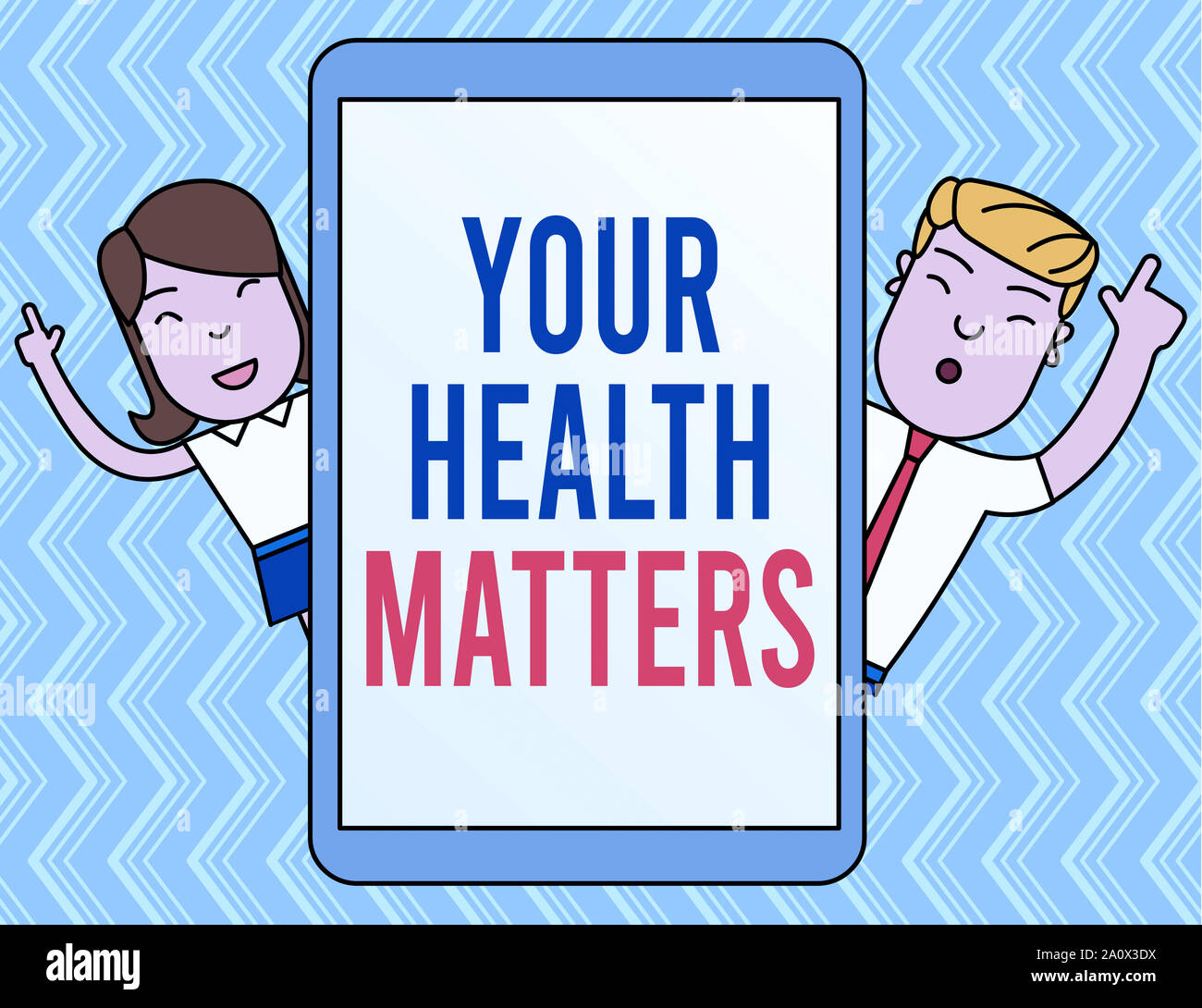 Writing note showing Your Health Matters. Business concept for good ...