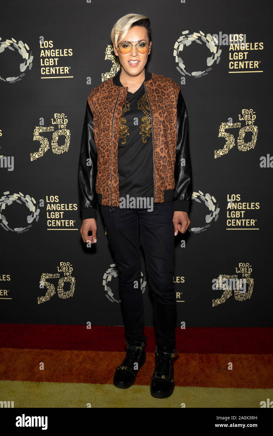 Los Angeles, CA - Sept 21, 2019: Dario attends the Los Angeles LGBT ...