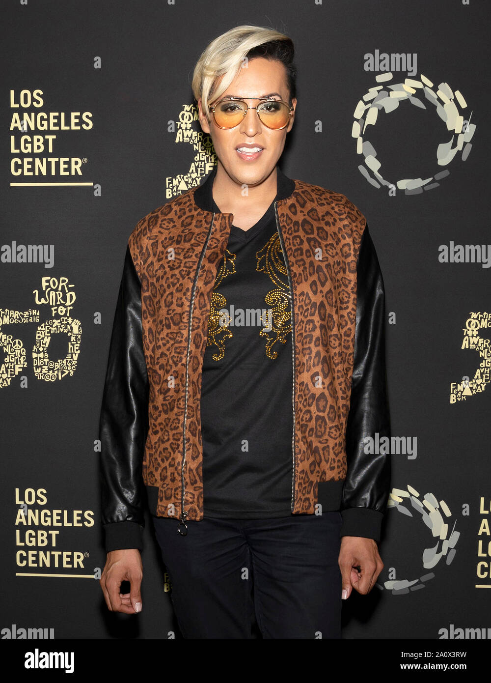 Los Angeles, CA - Sept 21, 2019: Dario attends the Los Angeles LGBT ...