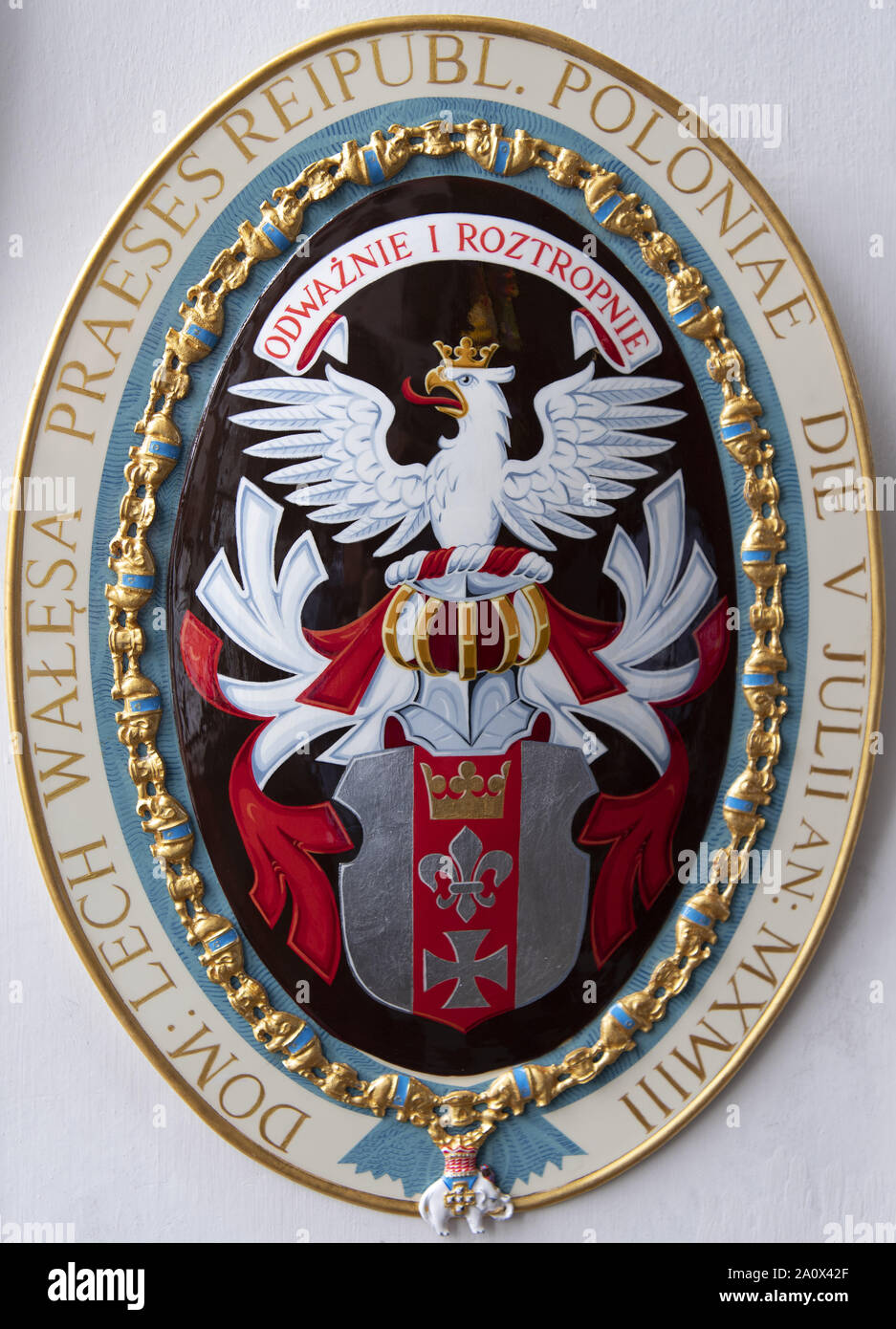 KÃ¸Benhavn, Danmark. 8th Sep, 2019. Lech Walesa, former President in ...