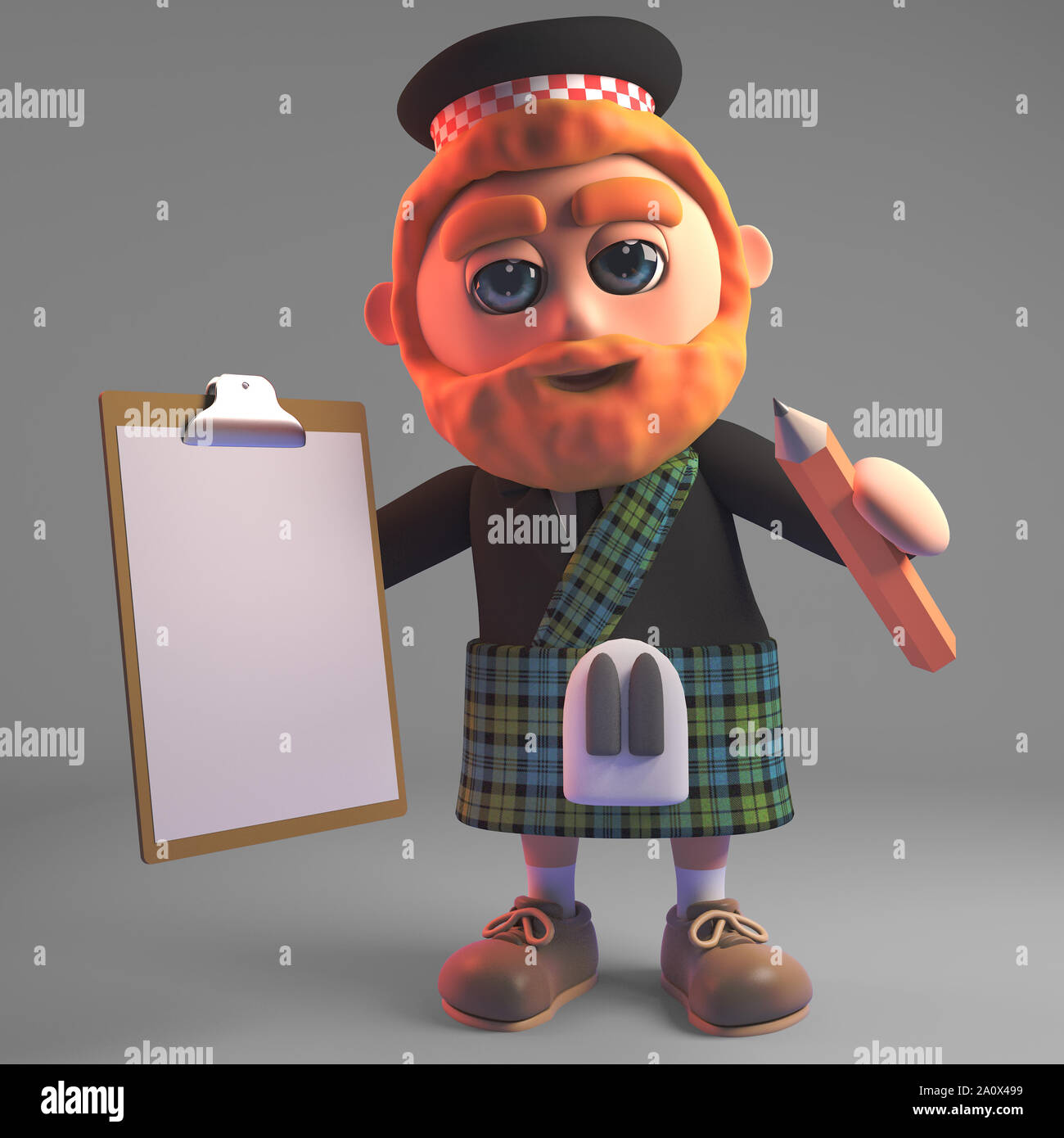 Scotsman cartoon hi-res stock photography and images - Alamy