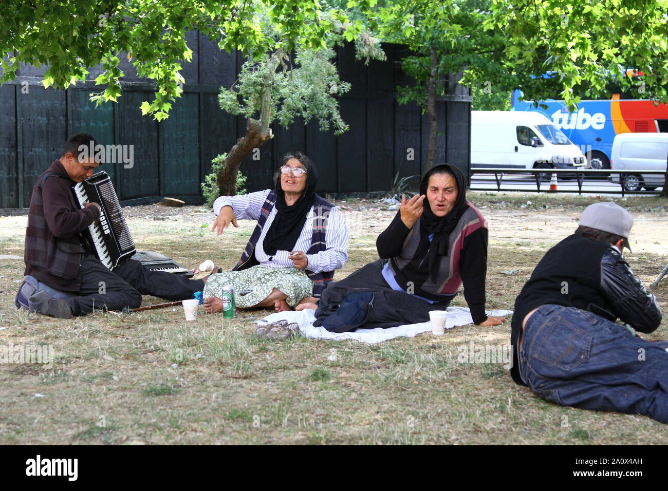 Romanian park lane hi-res stock photography and images - Alamy