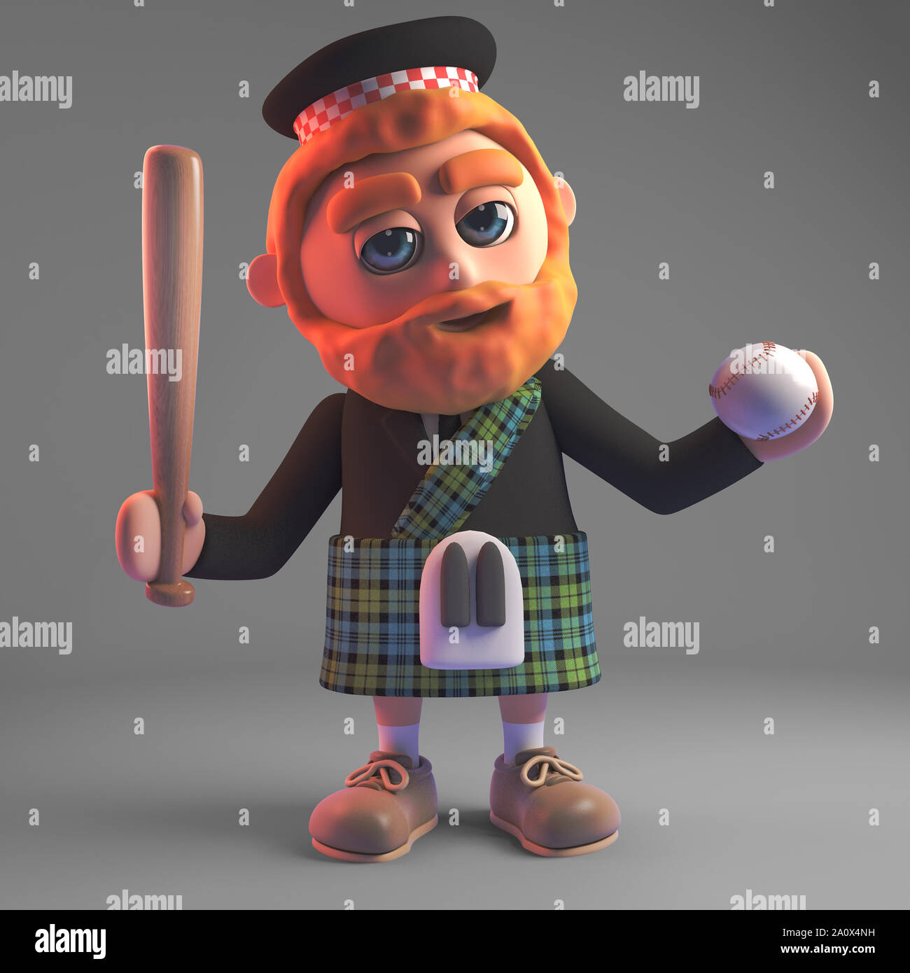 Scotsman cartoon hi-res stock photography and images - Alamy