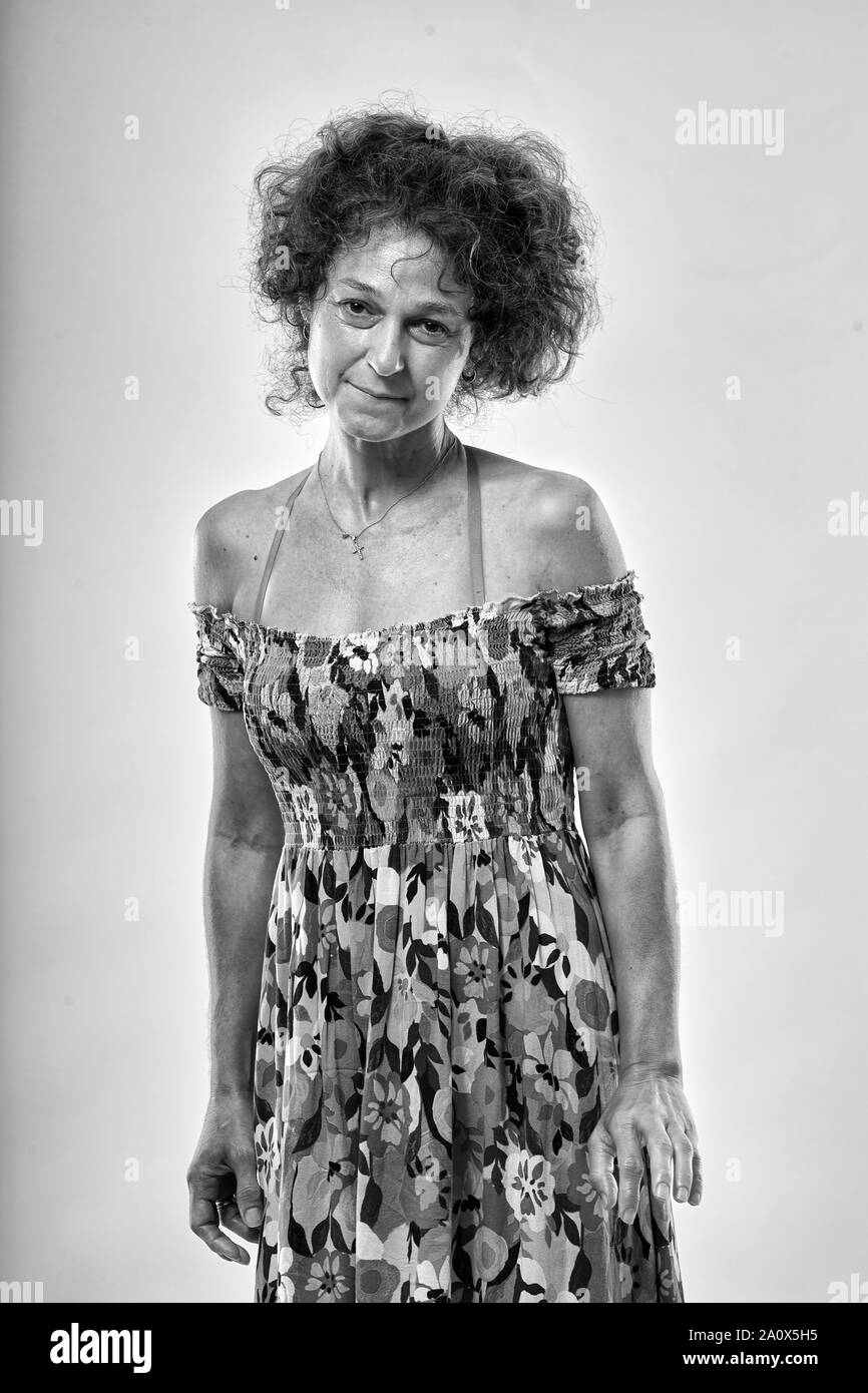 50s woman Black and White Stock Photos & Images - Alamy