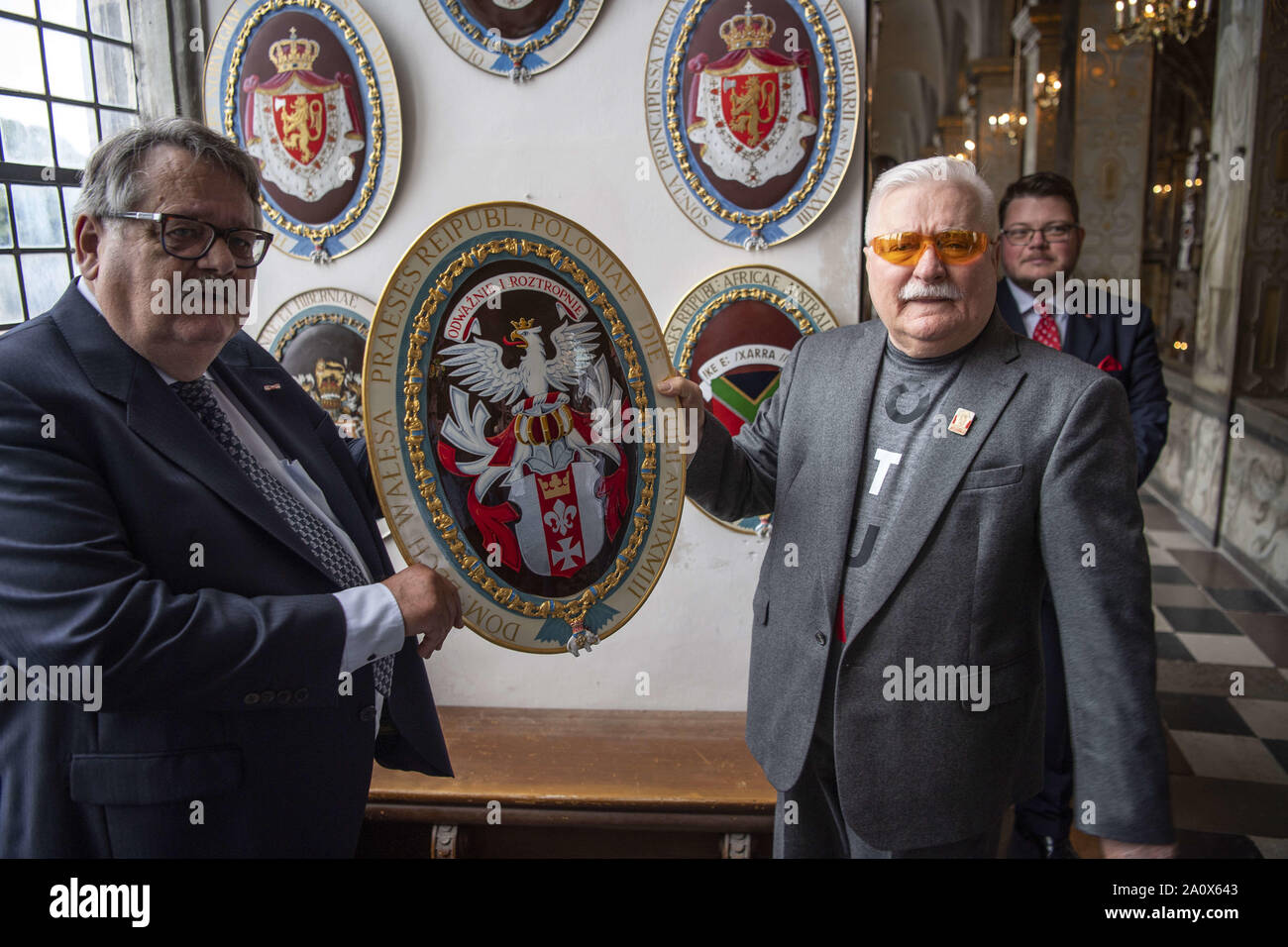 September 8, 2019, KÃ¸Benhavn, Danmark: Lech Walesa, former President ...