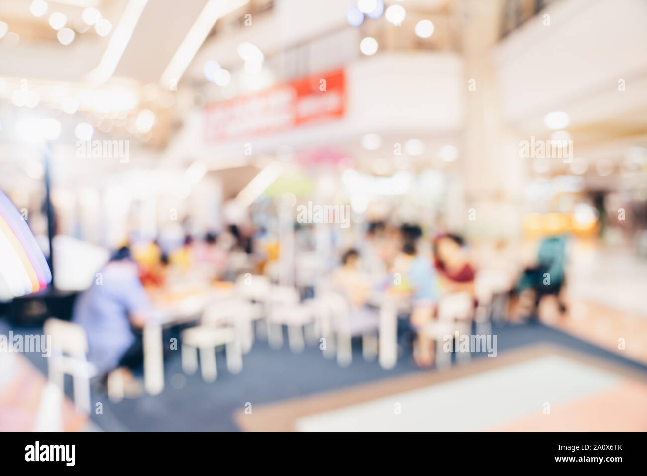Abstract blur background crowd people in shopping mall for background ...