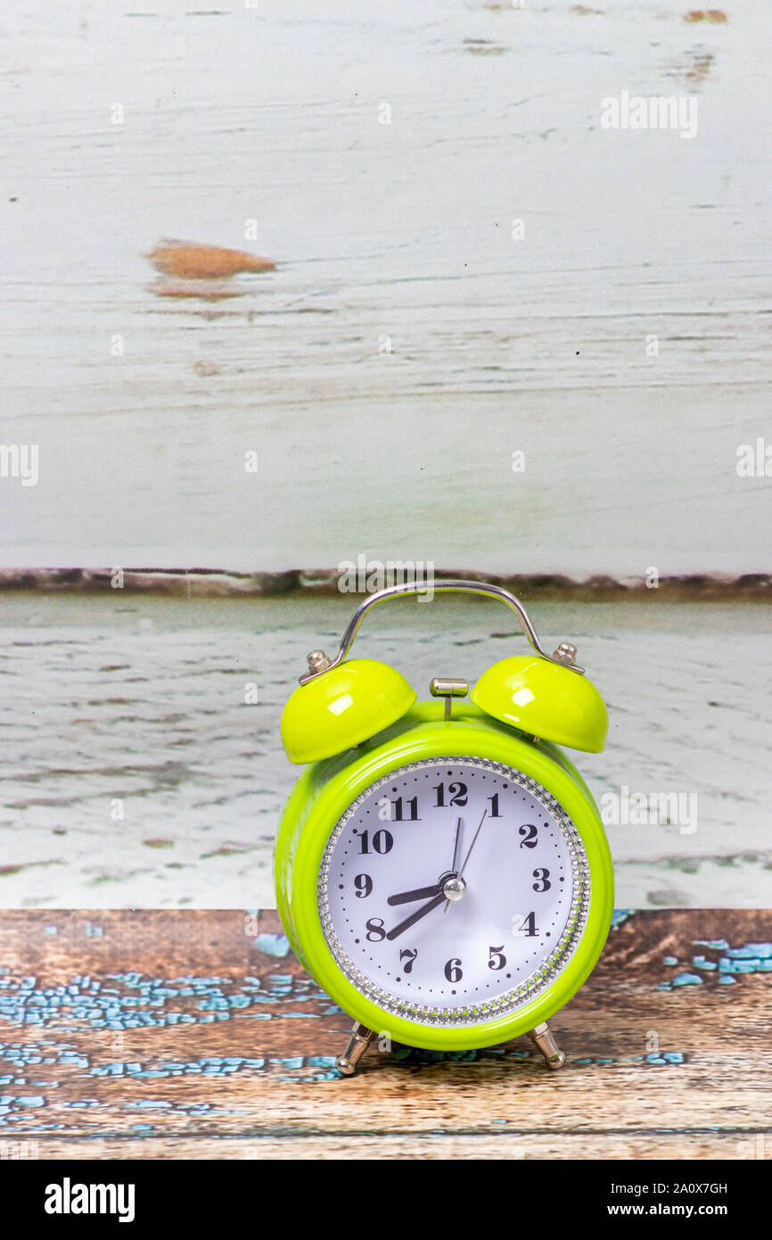 View of a classic alarm clock Stock Photo - Alamy