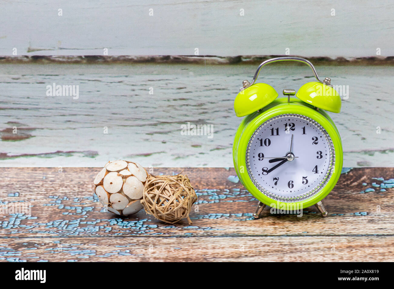 View of a classic alarm clock Stock Photo - Alamy