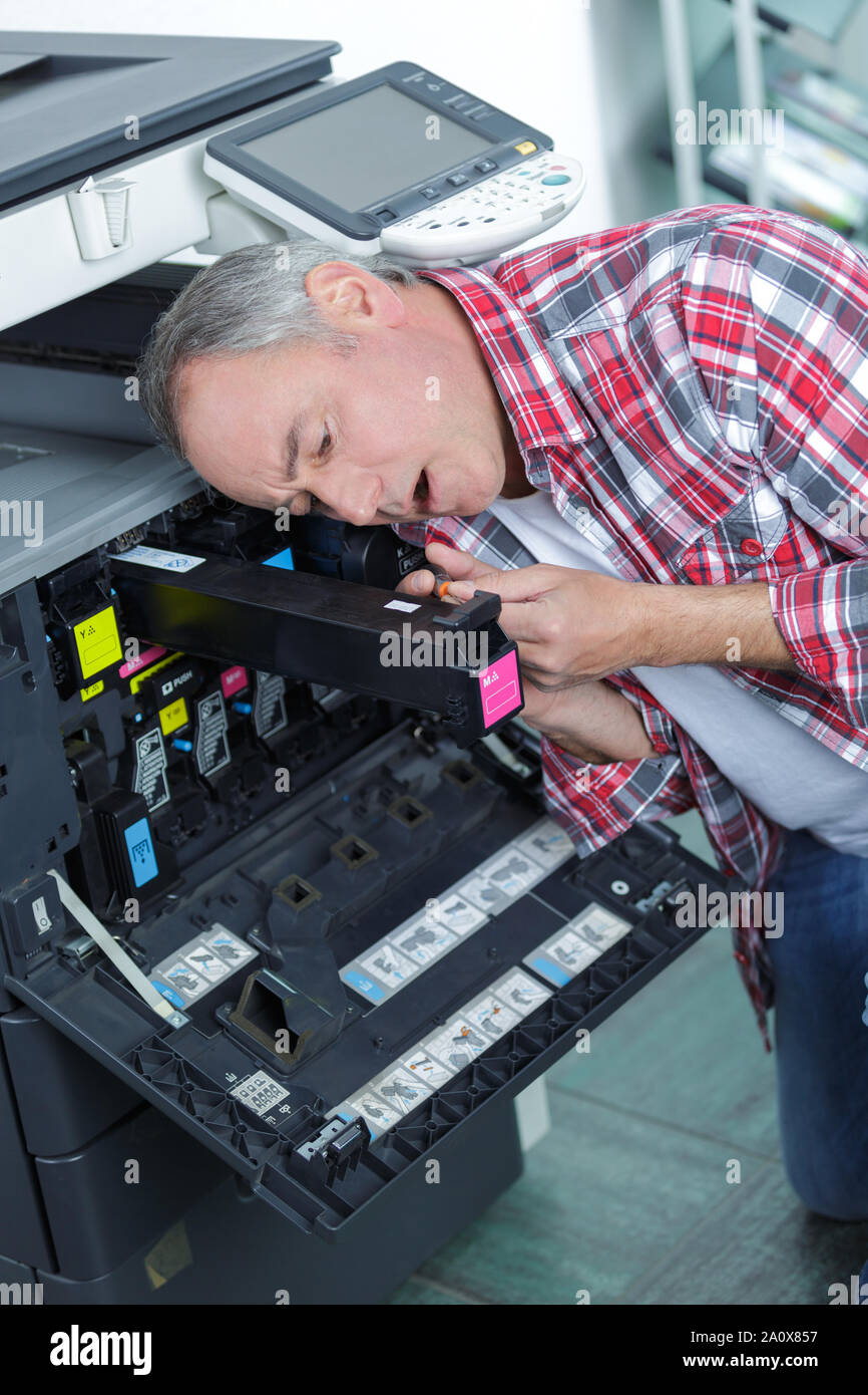 Maintenance printing machine hi-res stock photography and images - Alamy