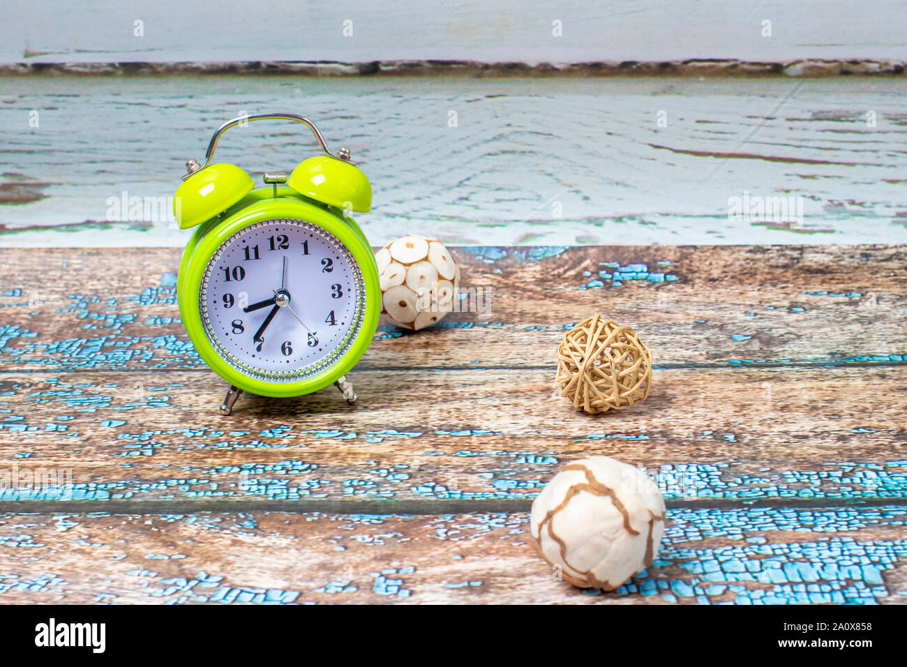 View of a classic alarm clock Stock Photo - Alamy