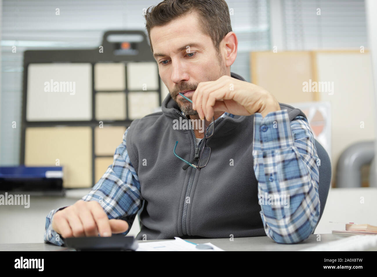 a finance office working concept Stock Photo - Alamy