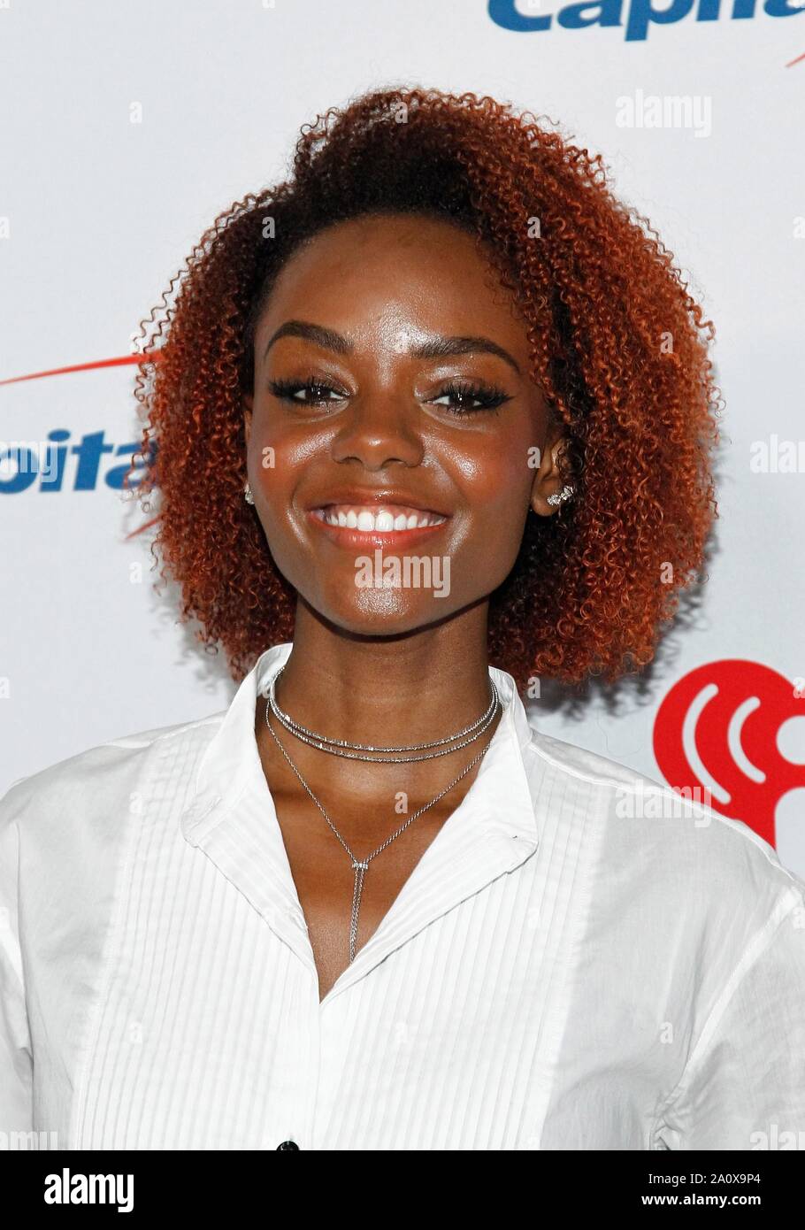 Ashleigh Murray at arrivals for 2019 iHeartRadio Music Festival - SAT ...