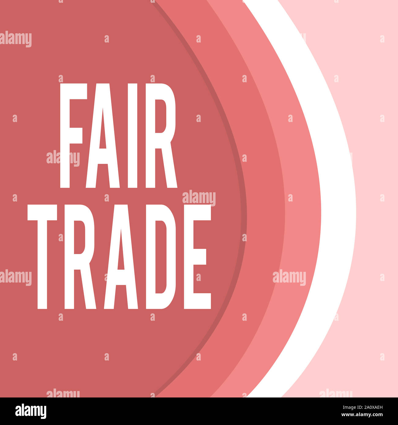 Handwriting text Fair Trade. Conceptual photo Small increase by a ...