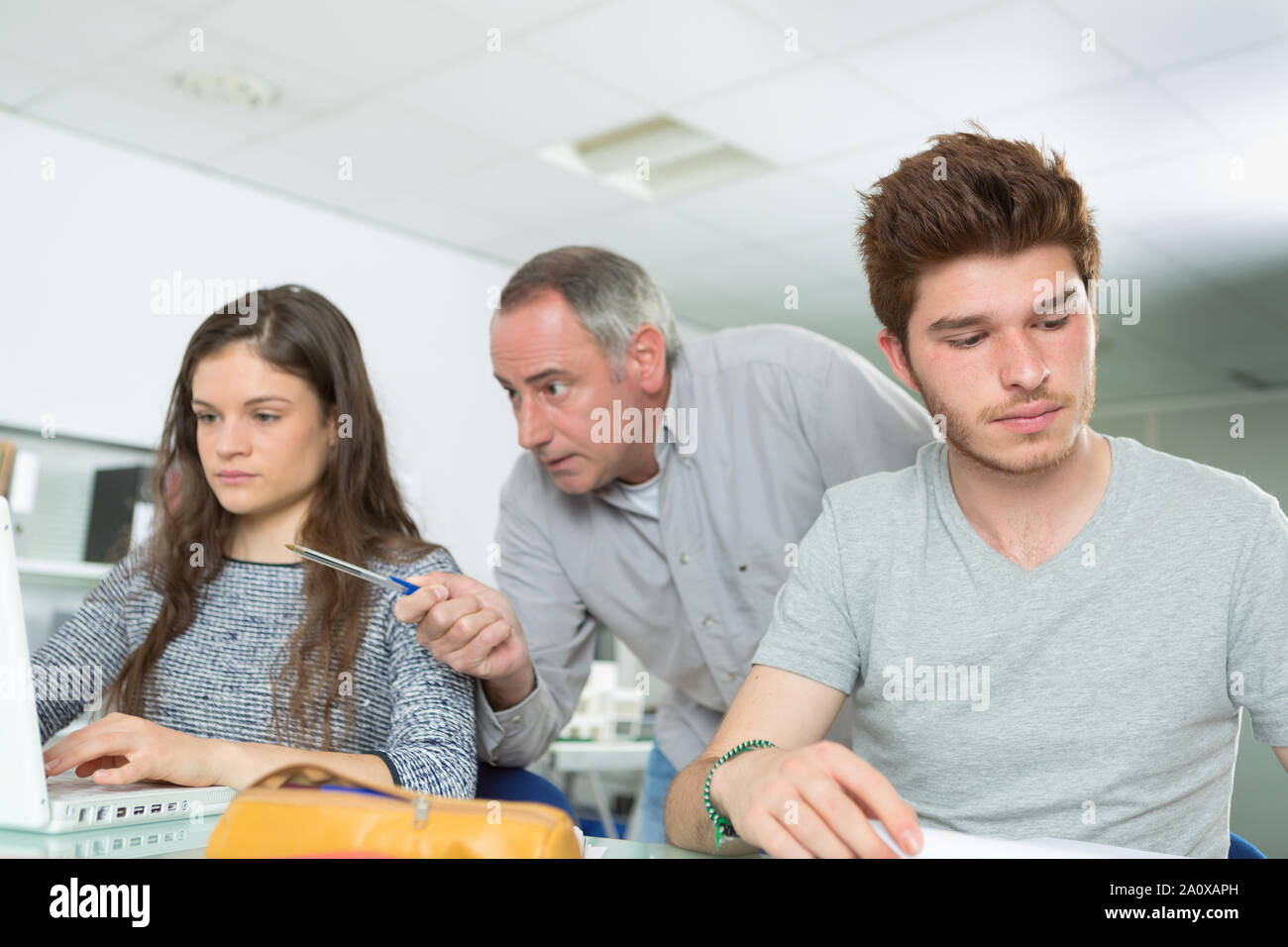 Highschool students portrait hi-res stock photography and images - Alamy