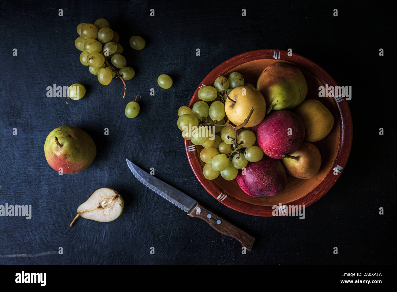 Dragon fruit banana dark hi-res stock photography and images - Alamy