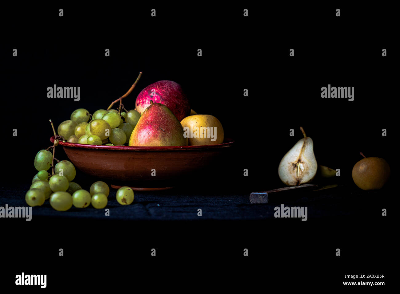 Dragon fruit banana dark hi-res stock photography and images - Alamy