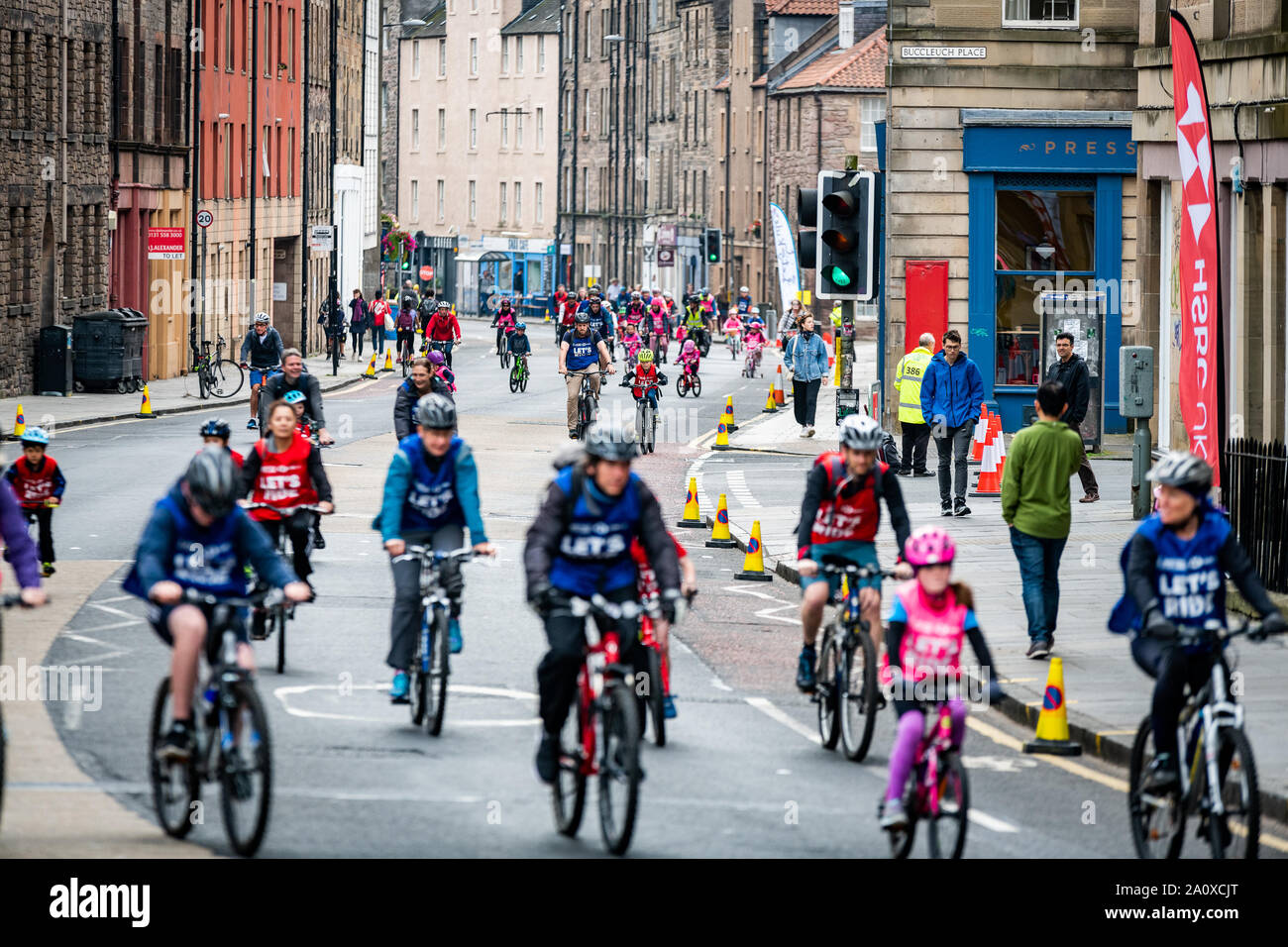 Edinburgh, Scotland. Sunday 22nd September 2019. Participants at the ...