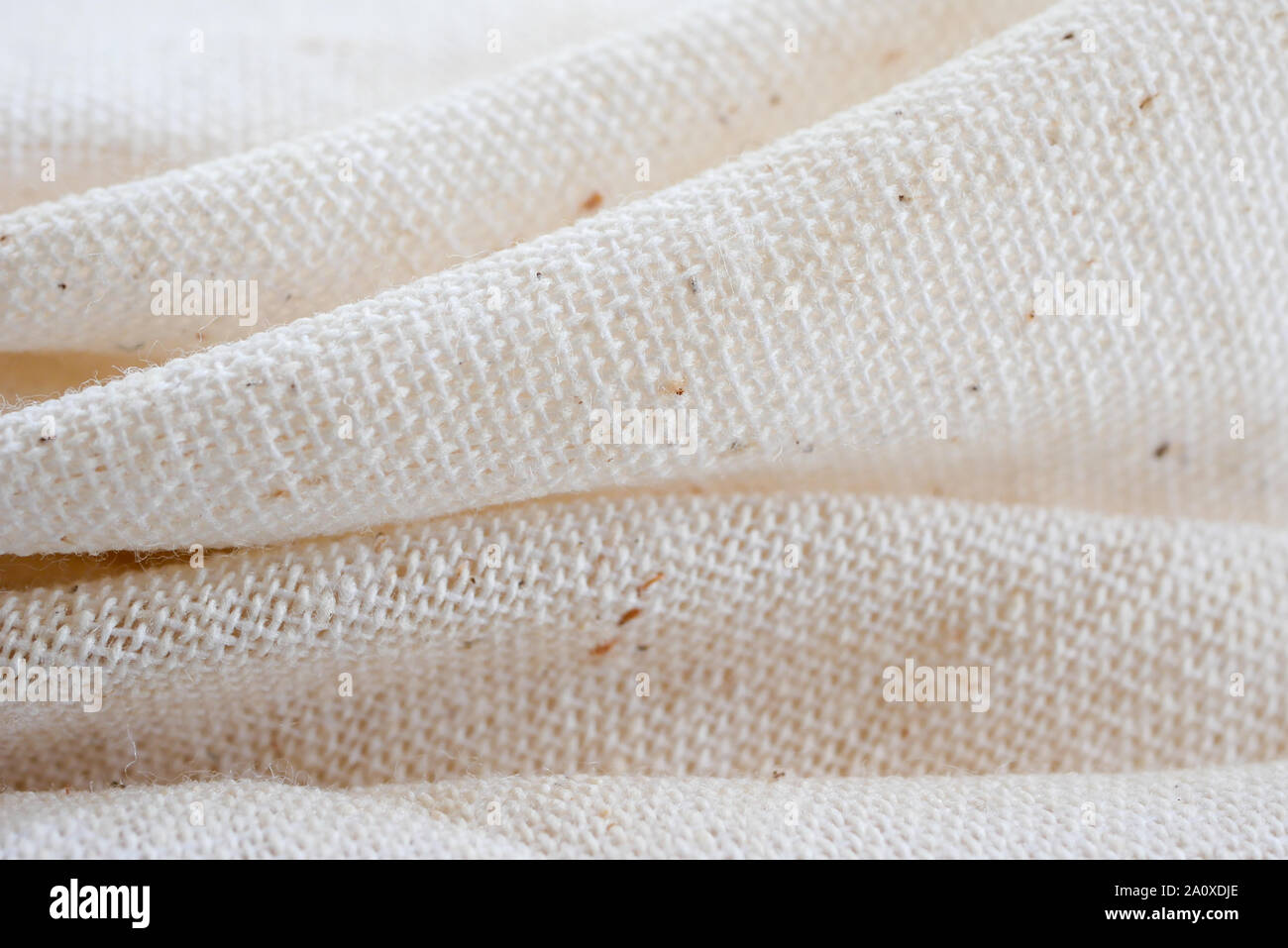 white calico fabric cloth background texture Stock Photo - Alamy