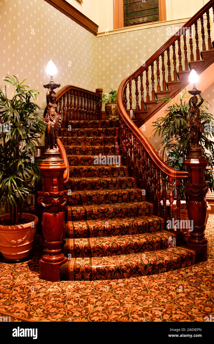 Timber Staircase High Resolution Stock Photography and Images - Alamy