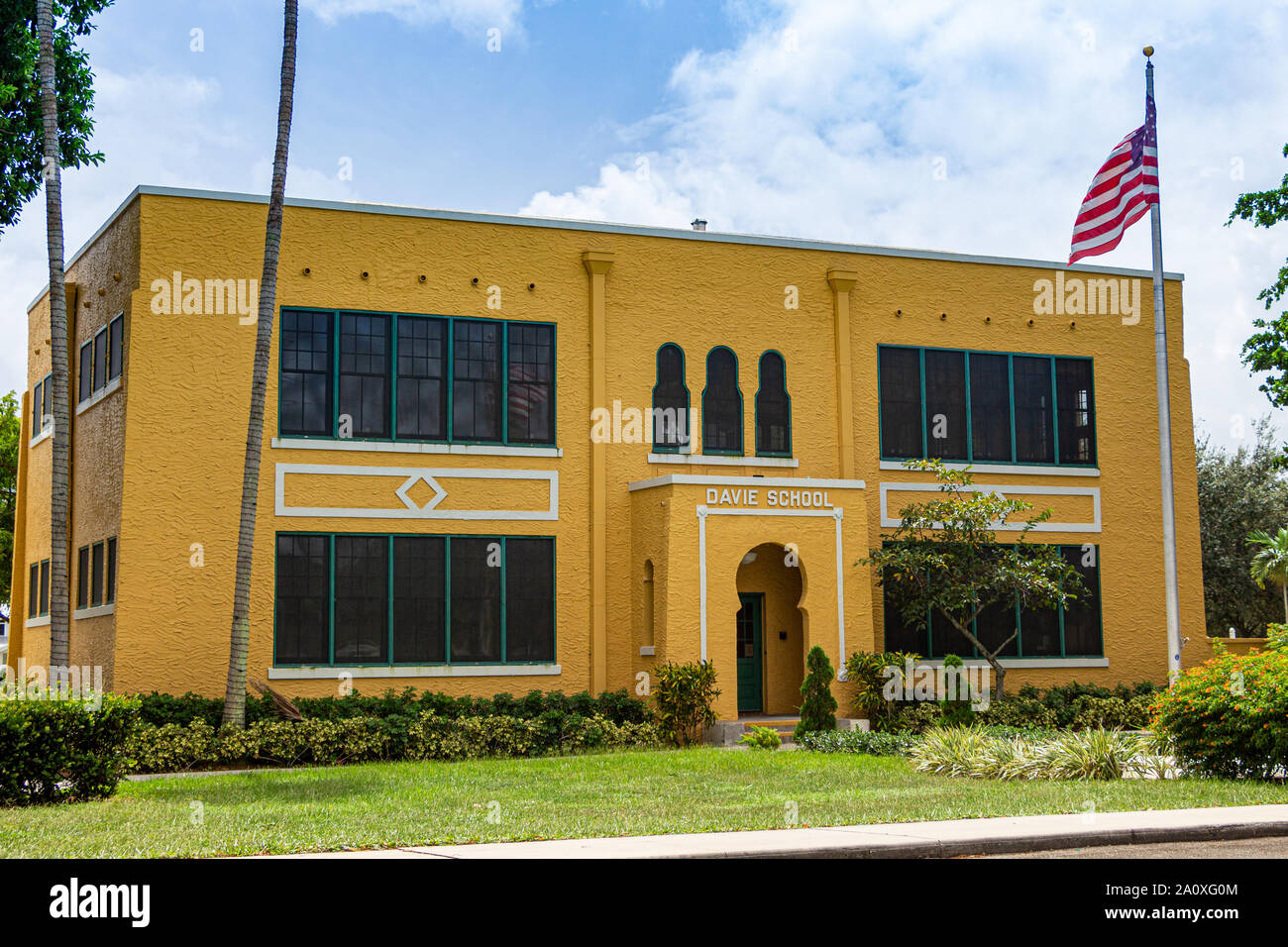 Old Davie School historical building, the oldest school building in ...