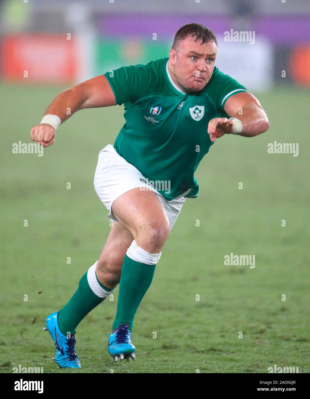 Ireland's Dave Kilcoyne during the 2019 Rugby World Cup Pool A match at ...