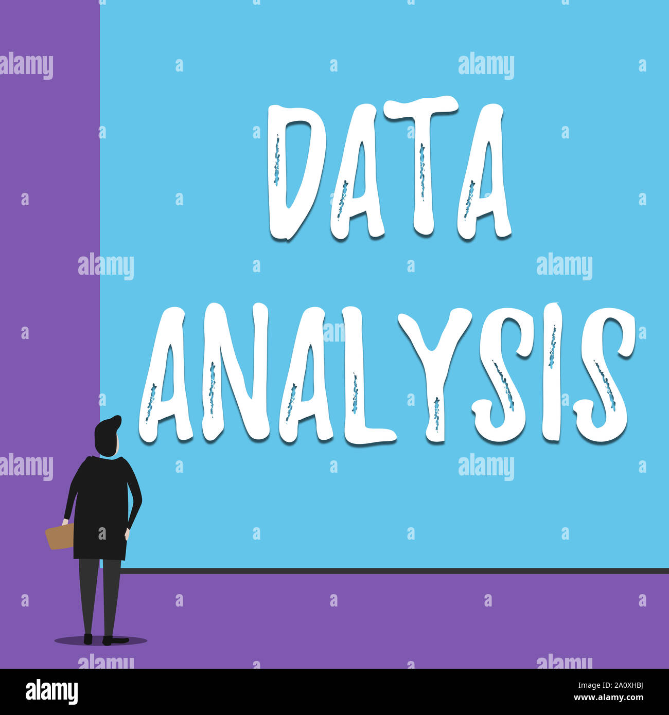 Conceptual hand writing showing Data Analysis. Concept meaning Translate numbers to Analytical ...