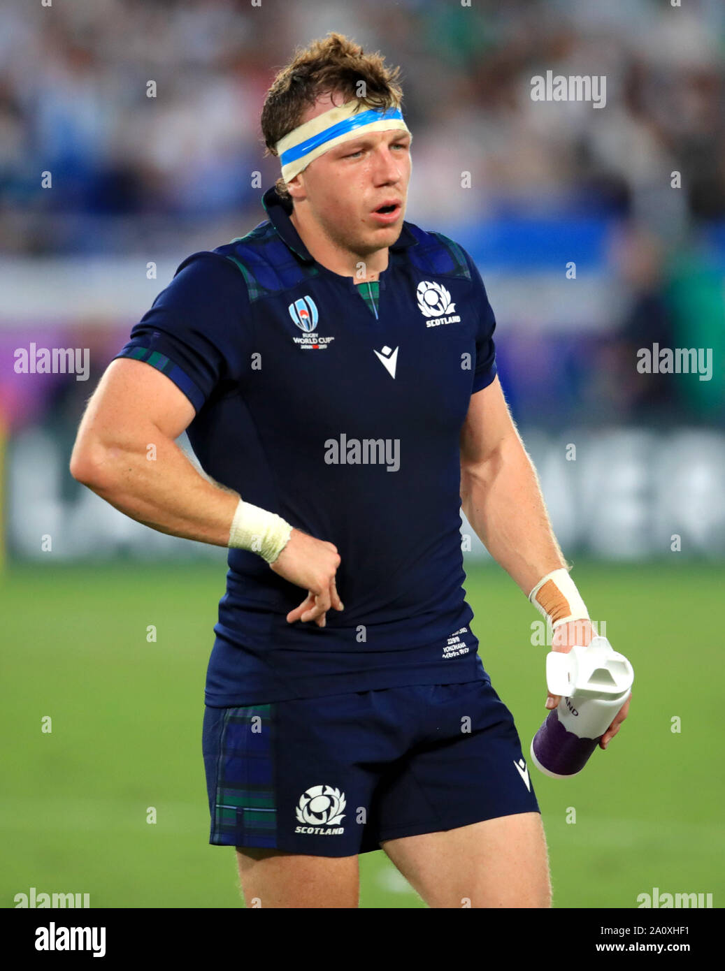 Scotland's Hamish Watson during the 2019 Rugby World Cup Pool A match ...