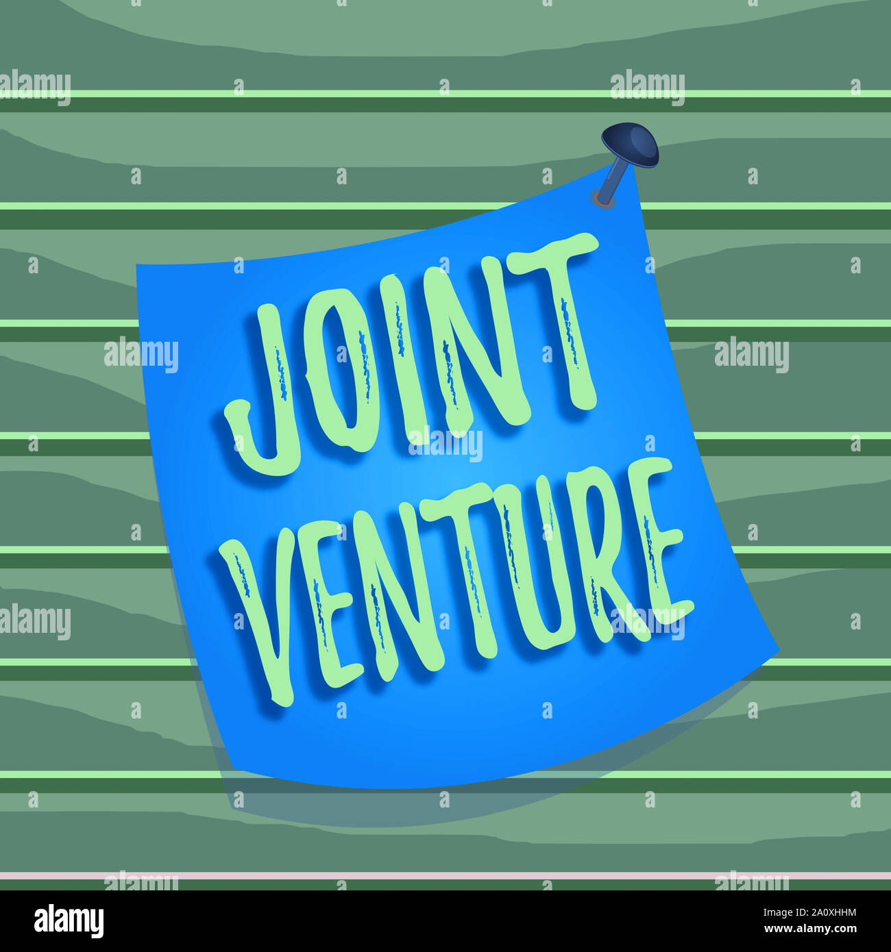 Conceptual hand writing showing Joint Venture. Concept meaning ...