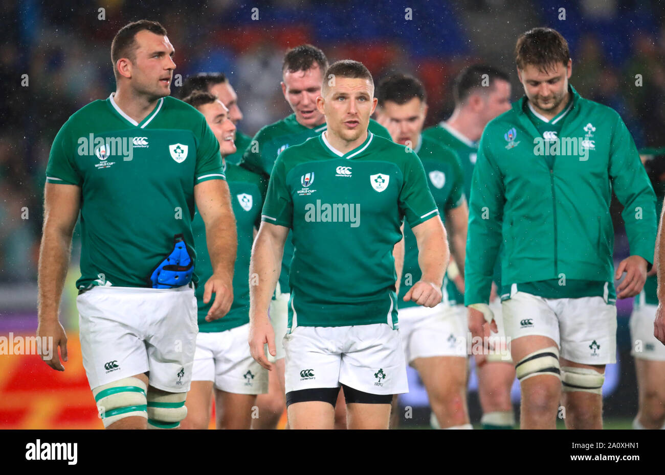 Ireland's Andrew Conway (centre) during the 2019 Rugby World Cup Pool A ...