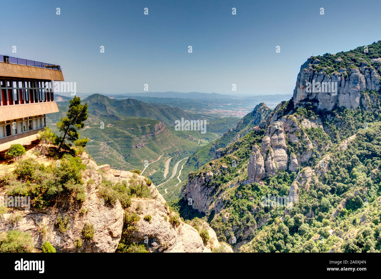 Monserrat, Spain, HDR image Stock Photo - Alamy
