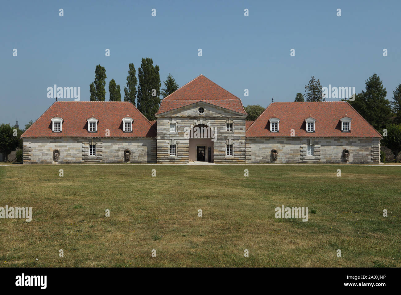 East Bernies of the Royal Saltworks designed by French Neoclassical ...