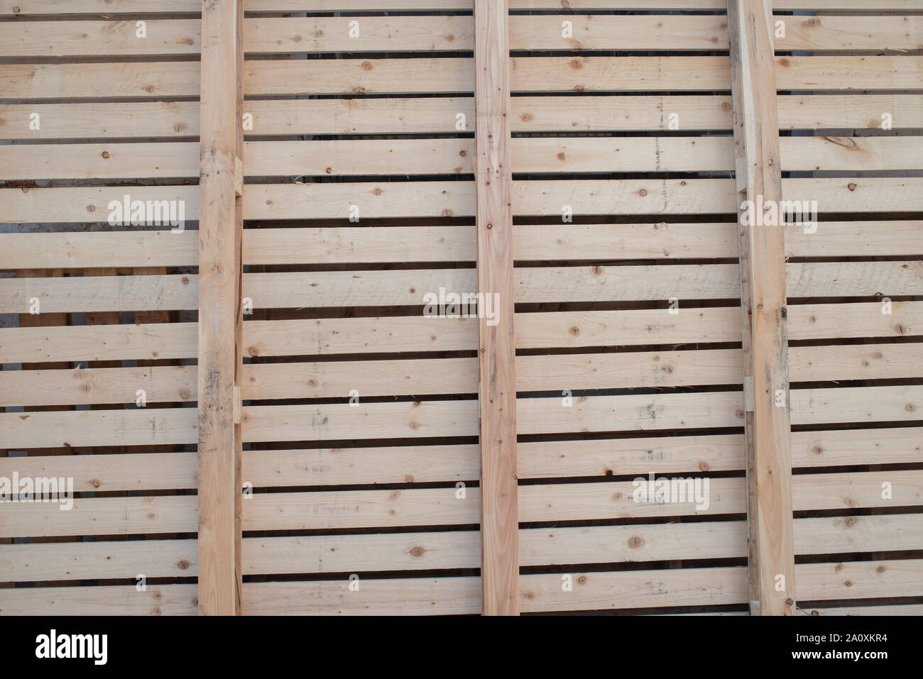 Wooden pallet. Texture wooden background. Natural wood material. Work ...