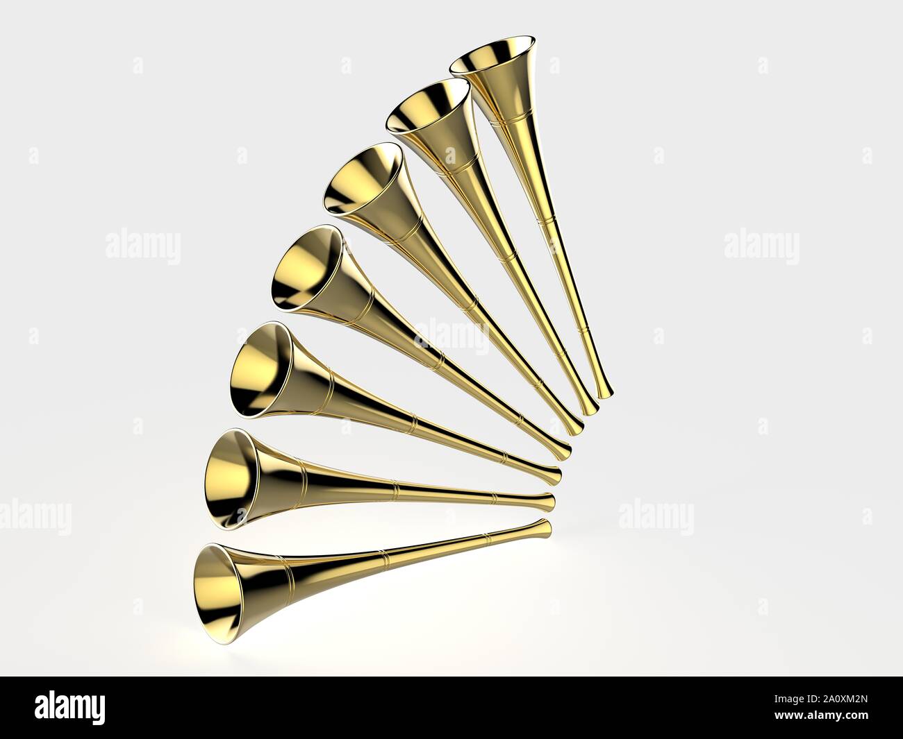 Trumpets instrument hi-res stock photography and images - Alamy