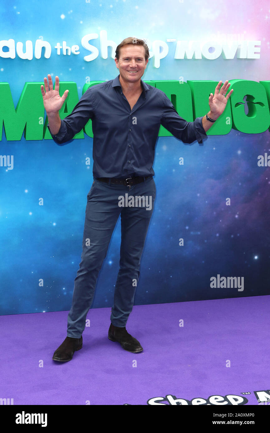 Roger Black, A Shaun the Sheep Movie: Farmageddon - UK Premiere ...