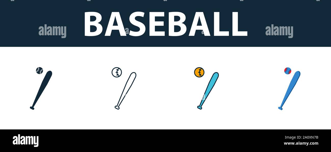 Symbols of baseball hi-res stock photography and images - Alamy