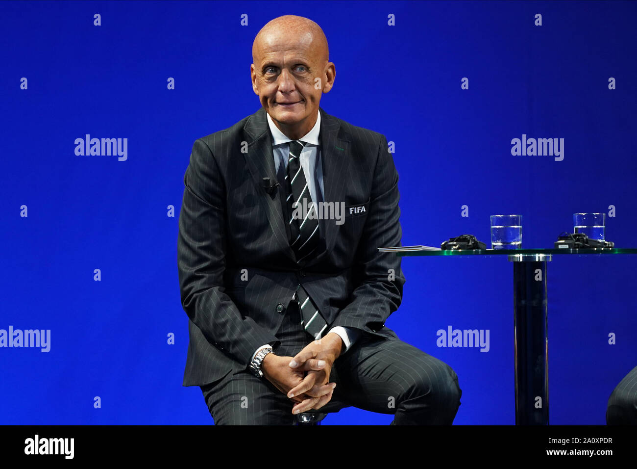 Milan, Italy. 22nd Sep, 2019. Pierluigi Collina - former italian ...