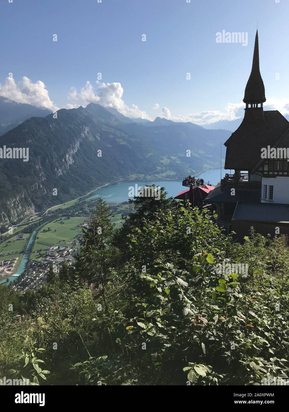 Harder kulm viewpoint swiss hi-res stock photography and images - Alamy