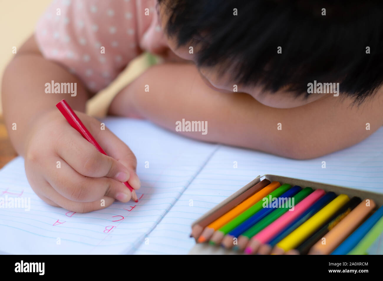 Pencil Writing Words