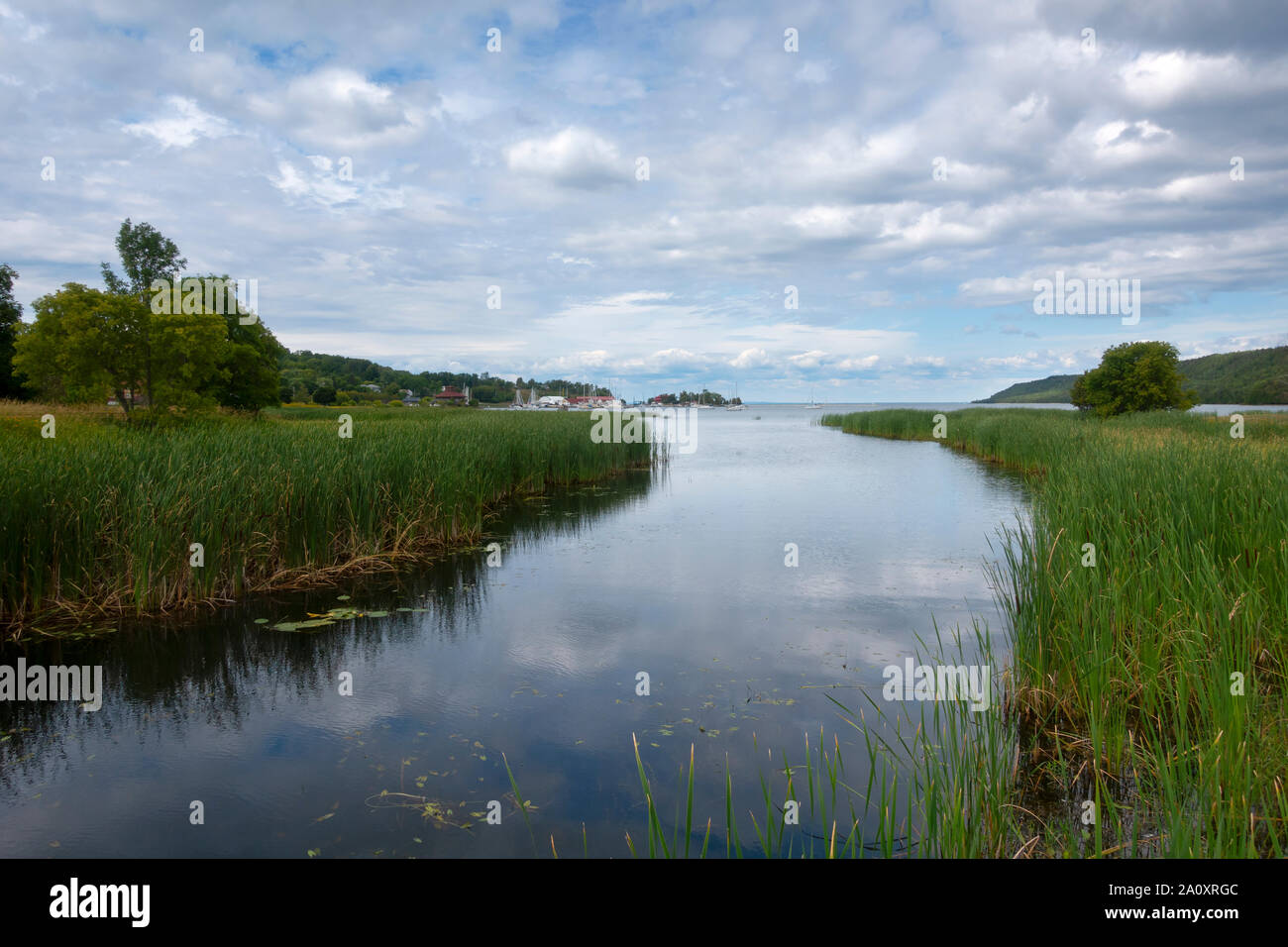 Gore Bay, Manitoulin Island, North Channel, Lake Huron Stock Photo - Alamy