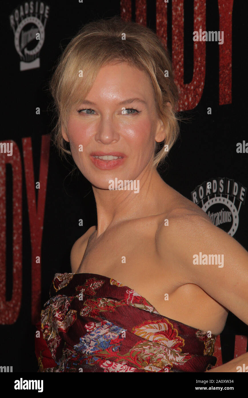 Renee Zellweger 09/19/2019 The Los Angeles Premiere of "JUDY" held at ...