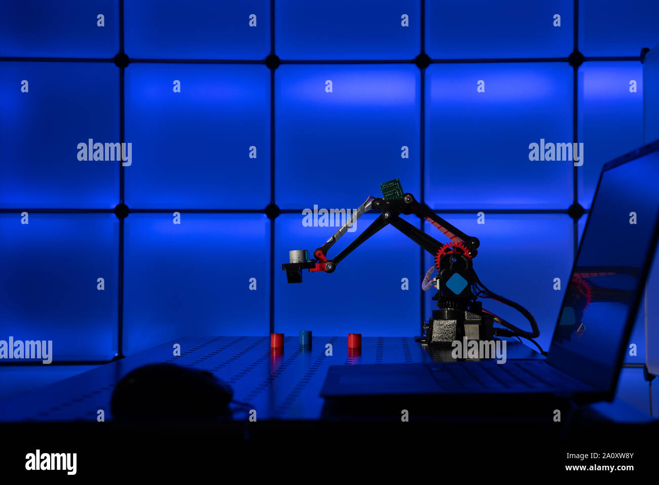Model industrial robot arm industrial manipulator for making production ...