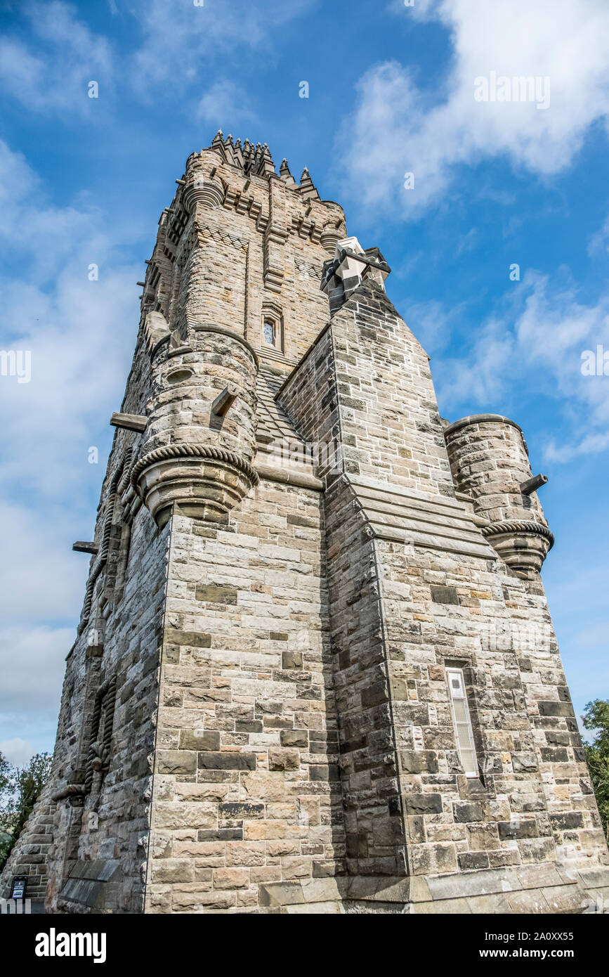 The Scottish National Wallace Monument to Sir William Wallace at ...