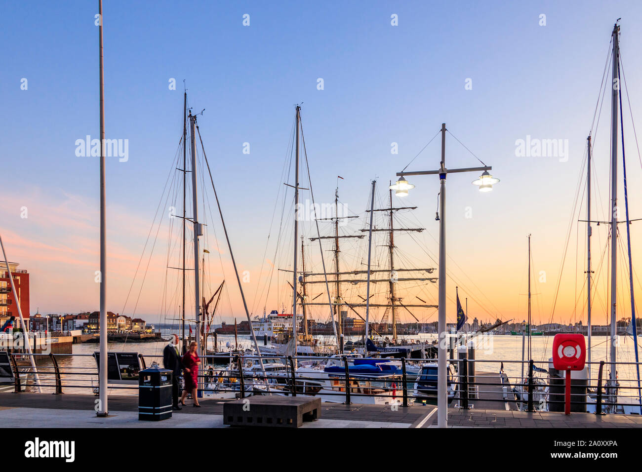 Sailing and motor vessels, including Swedish training ship 'TS Gunilla ...